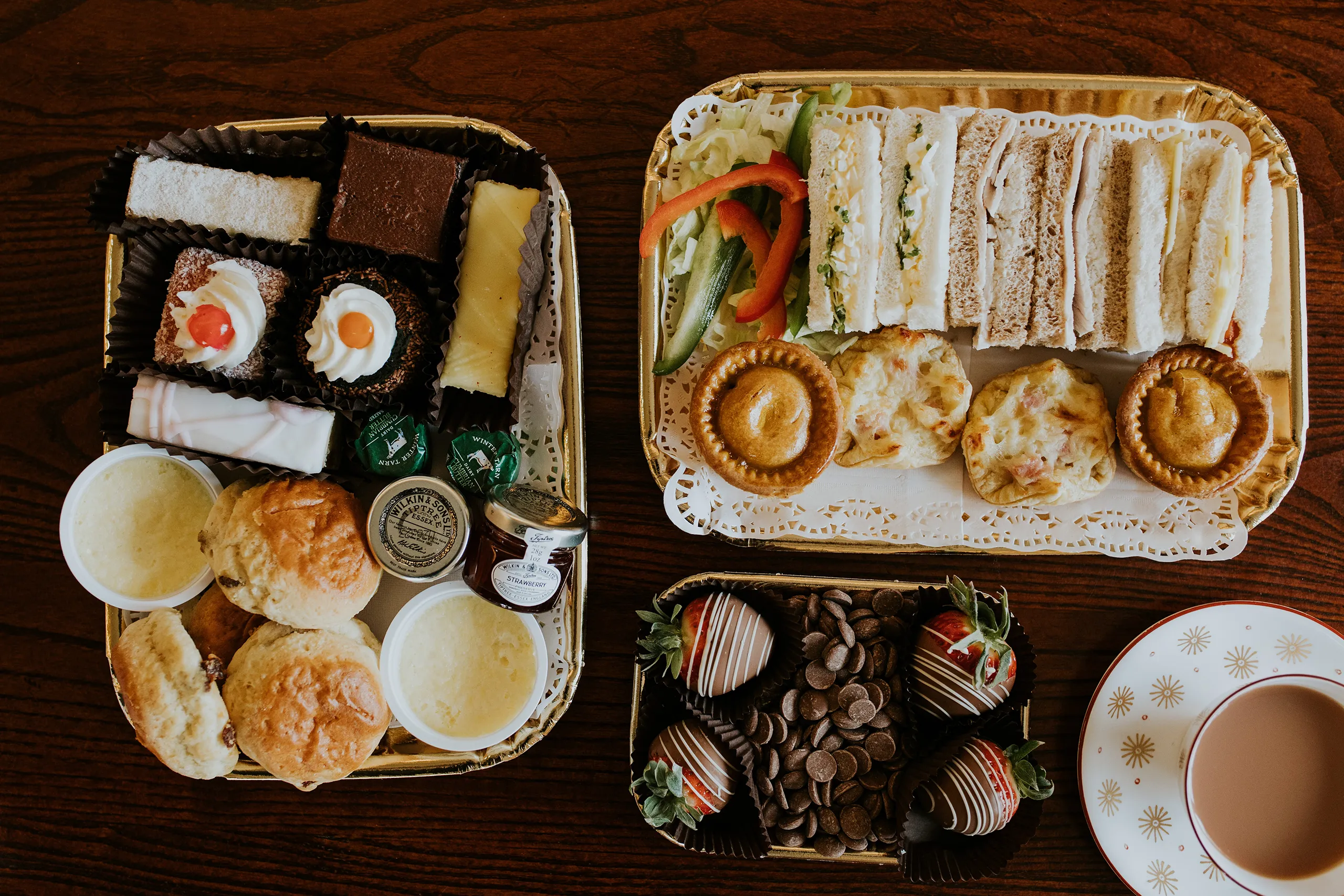 Takeaway teas and platters | Catering options | Slattery